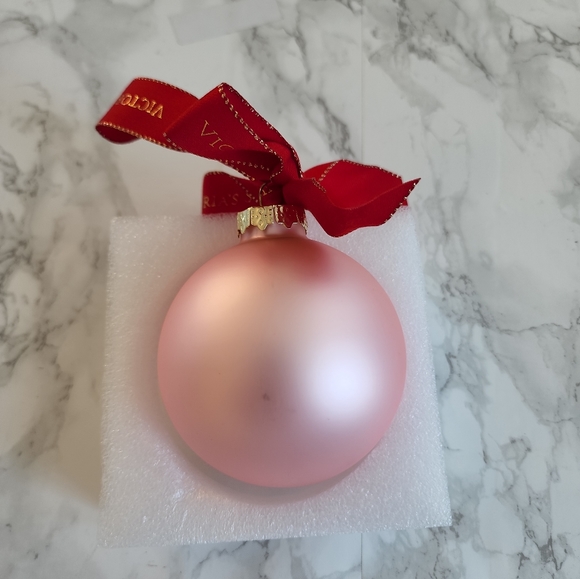 Victoria's Secret | Accents | 2 Victorias Secret Ornament Ball Iconic ...
